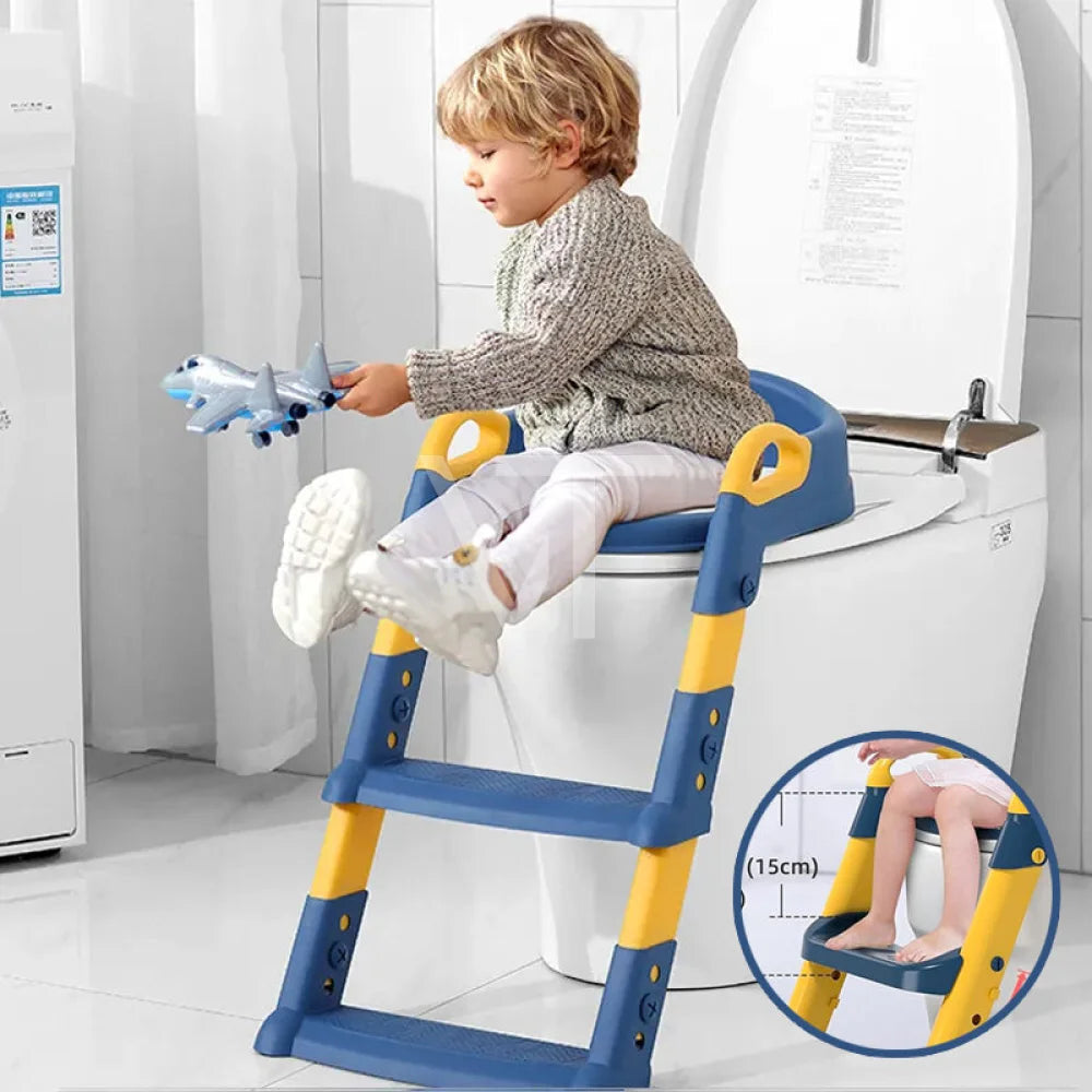 ASIENTO INODORO ESCALERA PARA NIÑOS