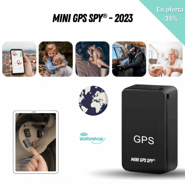 Mini GPS Spy® - Localizador secreto multifunción – Exclussiva | Calama