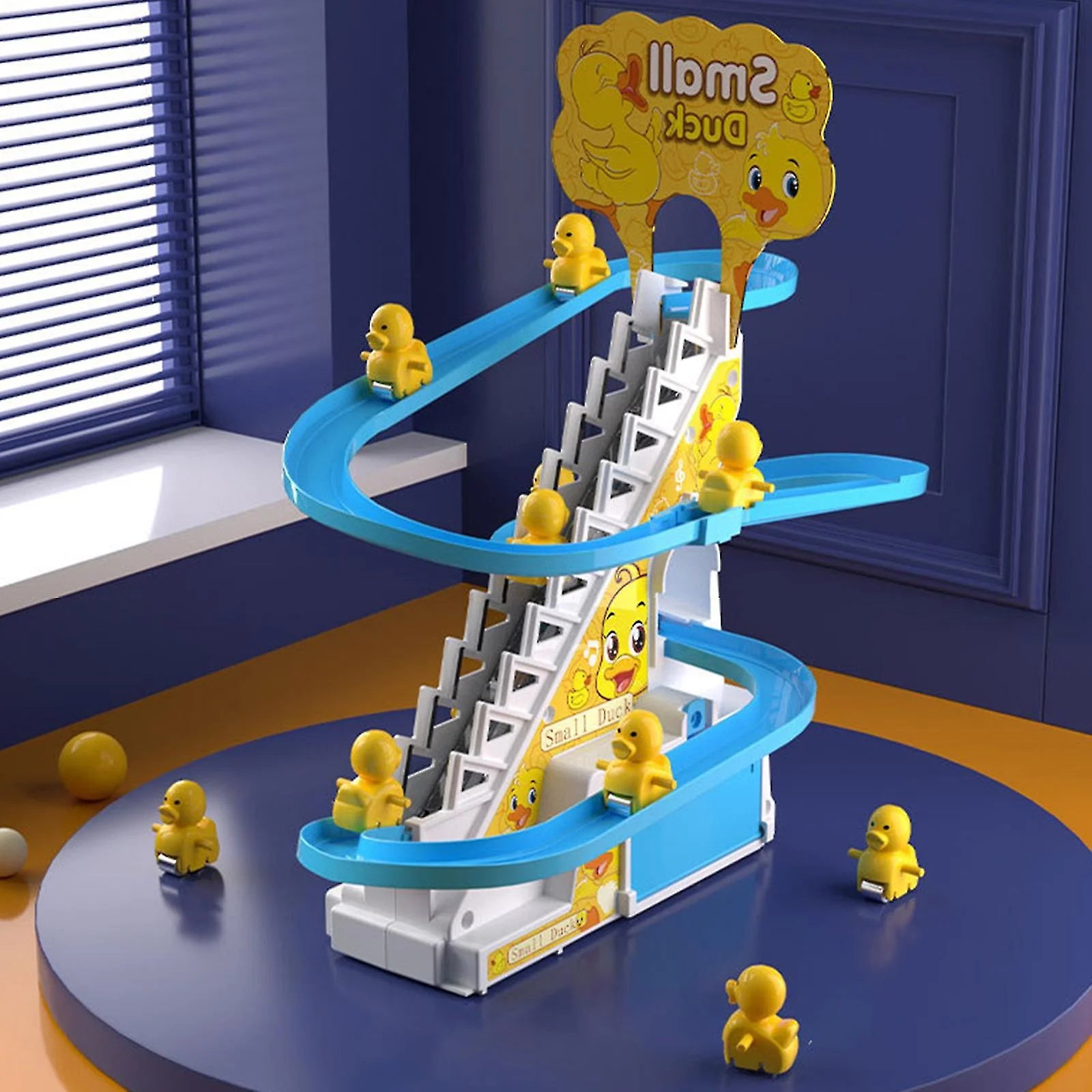 SmallDuck™ | Pista de Patitos en Escalera